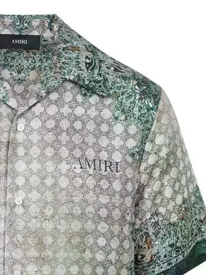 Amiri Patterned Silk Shirt