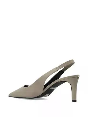 Furla Point-toe Slingback Stiletto Heels