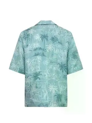 Amiri Printed Silk Shirt