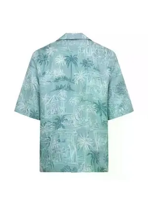 Amiri Printed Silk Shirt