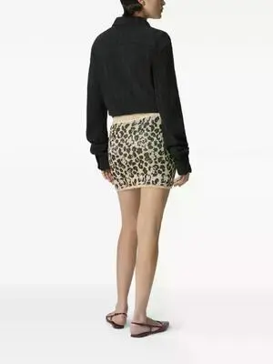 Missoni Animal-print Mini Skirt - Neutrals