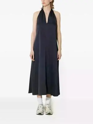 SAMSOE SAMSOE Halter-neck Midi Dress