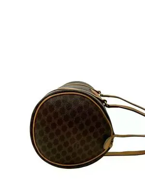 Celine 2014 Macadam Coated Canvas Shoulder Bag