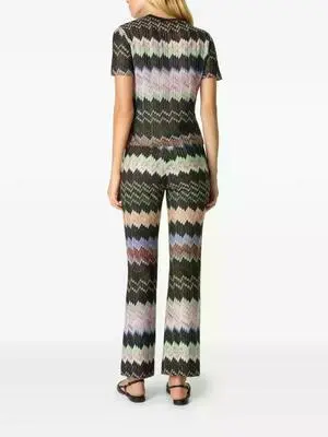 Missoni Zigzag Pattern Trousers
