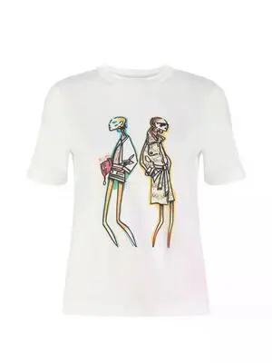 Missoni Graphic-print T-shirt - White