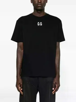44 LABEL GROUP Graphic Print T-shirt - Black