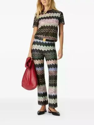 Missoni Zigzag-pattern Short-sleeve T-shirt