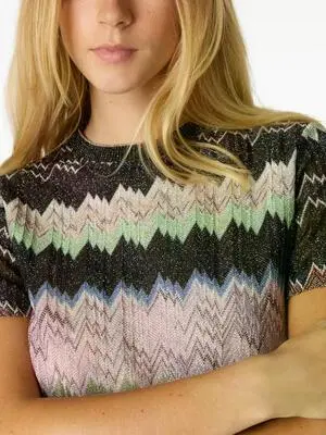 Missoni Zigzag-pattern Short-sleeve T-shirt