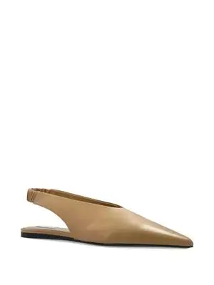 Ami Point-toe Elasticated Flat Pumps