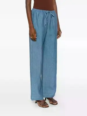 RÓHE Drawstring Palazzo Pants