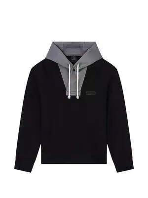 Armani Exchange Logo Detail Hoodie - Uc001