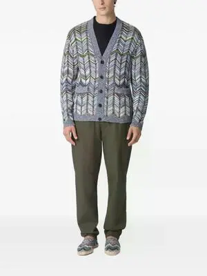 Missoni Chevron-pattern Cardigan