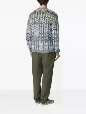 Missoni Chevron-pattern Cardigan