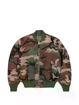 Alpha Industries Ma-1 Camouflage Zip-up Bomber Jacket
