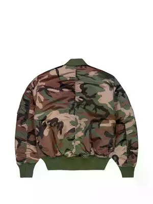 Alpha Industries Ma-1 Camouflage Zip-up Bomber Jacket