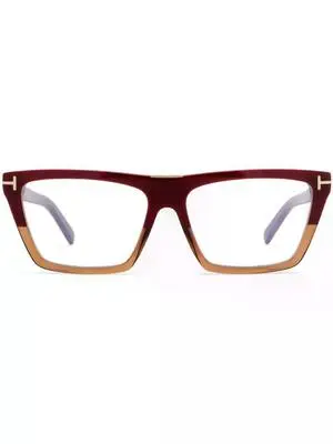 TOM FORD Square-frame Glasses - Purple