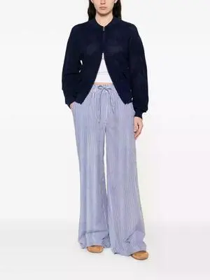 P.a.r.o.s.h Striped Wide Leg Trousers