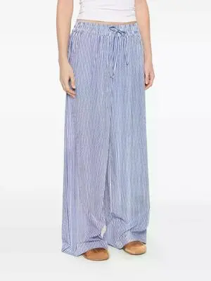 P.a.r.o.s.h Striped Wide Leg Trousers