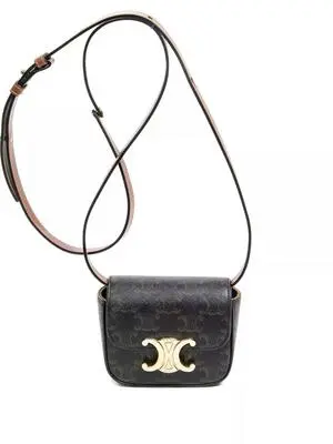 Celine Mini Triomphe Monogram Crossbody Bag