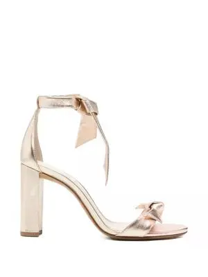 Alexandre Birman Gold Tone Shoes For Women