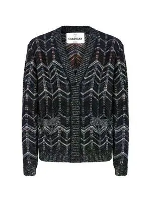 Missoni Drop Shoulder Cardigans For Men