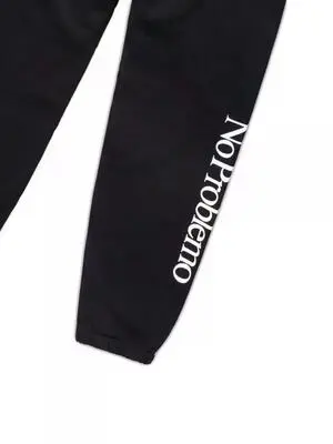 NO PROBLEMO Side Logo Track Pants