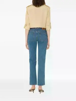 Burberry Five-pocket Straight Leg Jeans