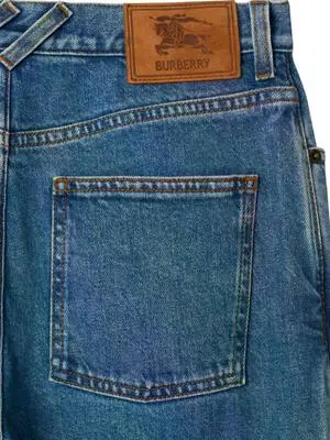 Burberry Five-pocket Straight Leg Jeans