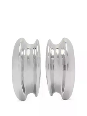 Jenny Bird Mini Lennon Hoop Earrings - Silver