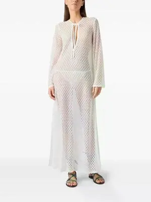 Missoni Spiderweb-motif Beach Dress