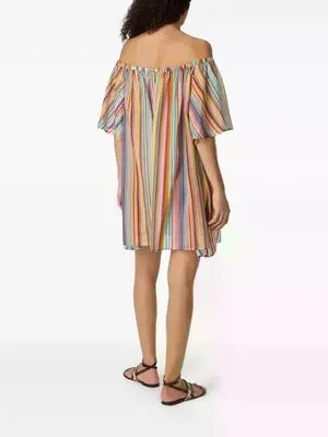 Missoni Off-shoulder Zigzag-pattern Cover-up
