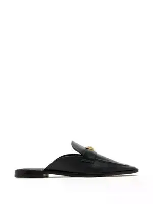Schutz Gold Tone Flats For Women