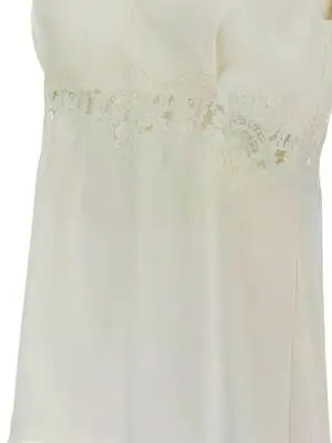 P.a.r.o.s.h Lace-detail Sleeveless Blouse