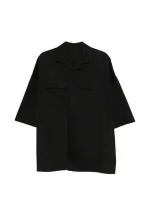 Rick Owens Camp-collar Flap-pocket Shirt
