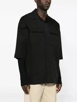 Rick Owens Camp-collar Flap-pocket Shirt