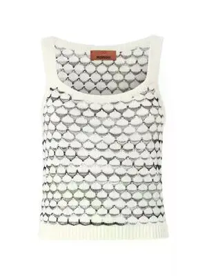 Missoni Openwork Top - White