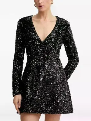 Bardot Eida Hourglass Sequin-embellished Mini Dress