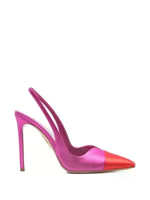 AQUAZZURA Gia Slingback Point-toe Pumps