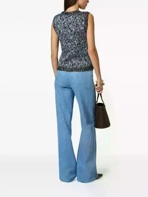 Missoni Animal-jacquard Sleeveless Top