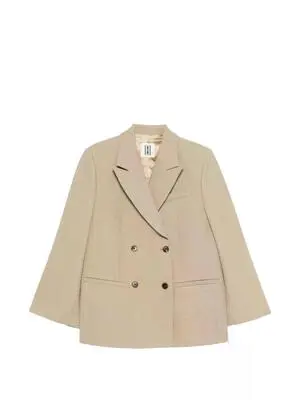 BY MALENE BIRGER Double-breasted Flap Pocket Jacket