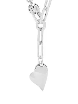 Jenny Bird Heart Pendant Chain Necklace