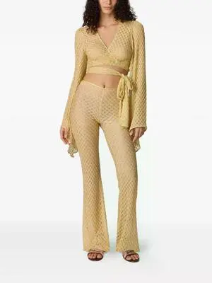Missoni Pattern Knitted Beach Pants