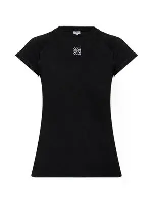 Loewe Embroidered Logo T-shirt - Black