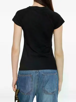 Loewe Embroidered Logo T-shirt - Black