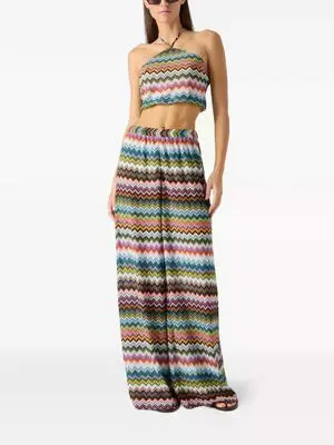 Missoni Zigzag Halter-neck Top