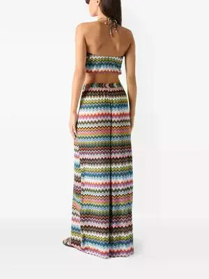 Missoni Zigzag Halter-neck Top