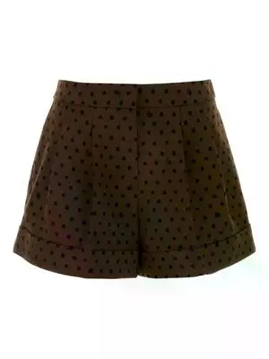 Fendi Polka-dot Pattern Tailored Shorts