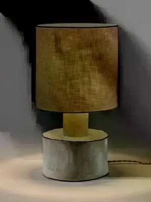 SERAX Catherine Stoneware Table Lamp - White