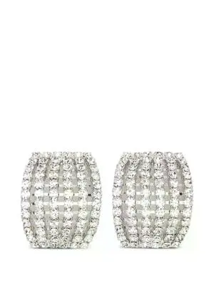 JENNIFER BEHR Crystal-embellished Earrings - Silver