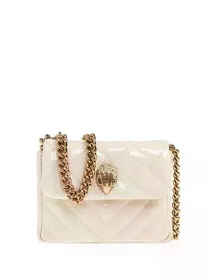 Kurt Geiger Nano Kensington Quilted Cross Body Bag - Neutrals